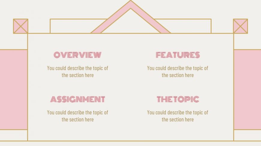 Art Deco Lesson Powerpoint Template GreatPPT